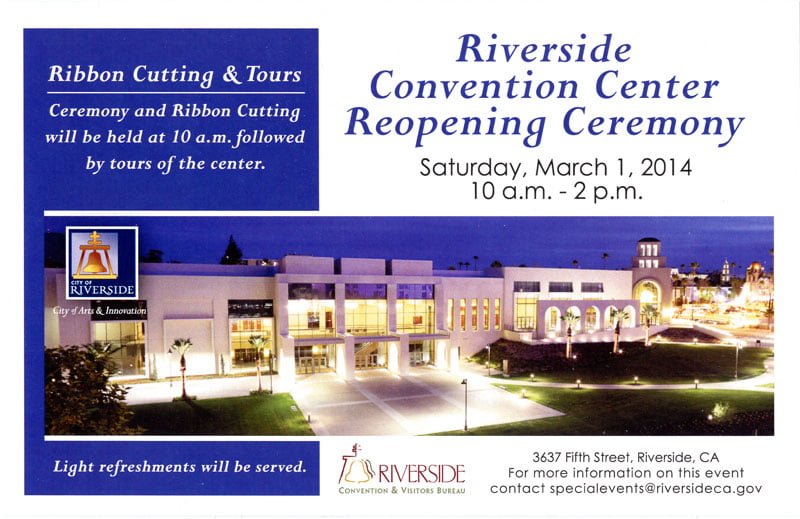 Renovated Riverside Convention Center reopens – RaincrossSquare.com